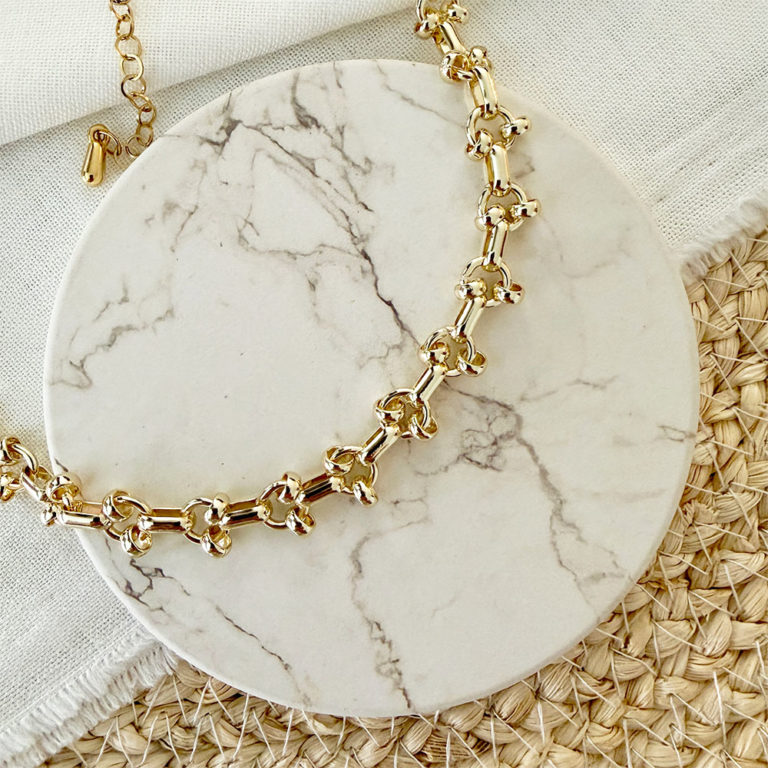 CADENA CHOKER ARGOLA II | De Lavalle la Tienda