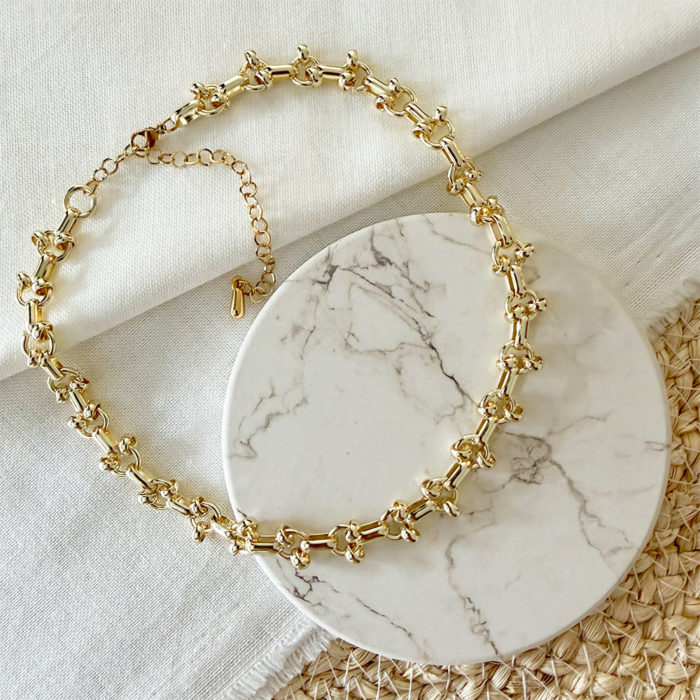 CADENA CHOKER ARGOLA II | De Lavalle la Tienda